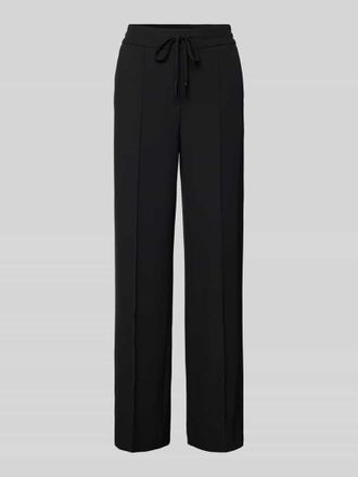 OPUS Straight Leg Stoffhose mit fixierten B&uuml;gelfalten Modell Melane