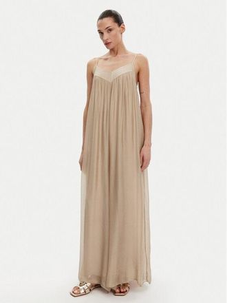 Vicolo Jumpsuit TD0588 Beige Relaxed Fit