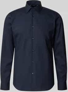 HUGO BOSS Slim Fit Businesshemd aus Popeline mit Stretch-Anteil