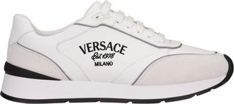 Versace Homme, Chaussures, Blanc, Taille: 39 EU Baskets