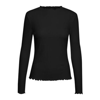 Karen by Simonsen Haut &agrave; Manches Longues Meteorite - Femme - Tops - Noir - Taille: 34 FR