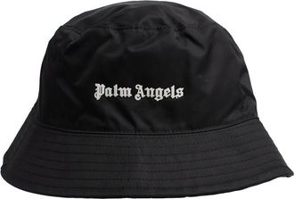 Palm Angels unisex, Accessoires, Noir, Taille: ONE Size Bucket Hat