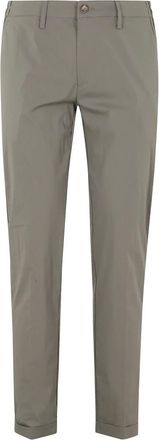 Re-hash Homme, Pantalons, Vert, Taille: W34 Mucha Tech Elastico Vita Popeline Stretch