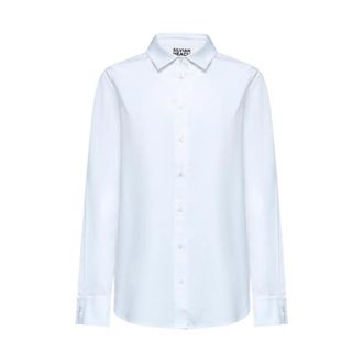Silvian Heach Klassisches wei&szlig;es Hemd - - Blouses & Shirts - Damen - Wei&szlig; - M