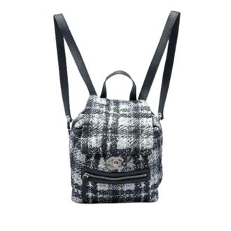 Chanel Pre-owned Vintage Nylon Backpack - Femme - Pre-owned - Noir - Taille: ONE Size