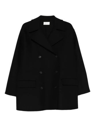 The Row manteau croisé Azuron - Noir