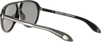Alexander McQueen A009SAJ0749 Sunglasses - Black
