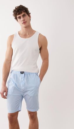 Polo Ralph Lauren Schlaf-Shorts in Blau gestreift