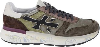 Premiata Low-Top Sneaker - Mick Sneakers Green - Gr. 40 (EU) - in Grün - für Damen