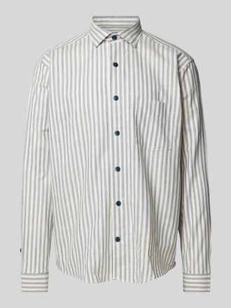 Lindbergh Oversized Fit Freizeithemd mit Brusttasche