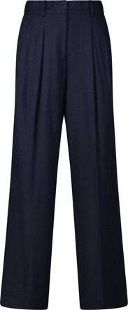 Windsor Weite Stoffhose aus Wolle