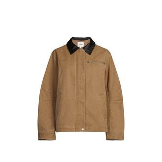 Topshop Veste ample &agrave; col classique contrastant