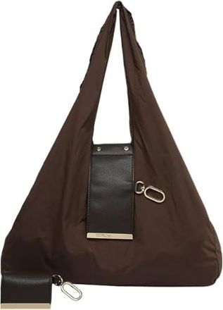 Generico Tote Bag - Expandable Leather Key Chain Bag Folding Key Holder Shopping Bag for Women Girls Students Teacher Travel Shopping Outdoor School