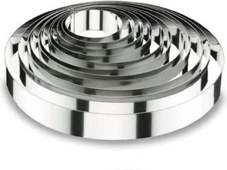 Lacor 68616 Kuchen/Ausstechformer, rund 16 x 6 cm