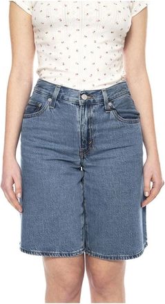 Levi's Femme, Shorts, Bleu, Taille: W29 Baggy Dad Jort