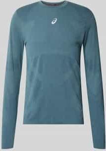 Asics Longsleeve mit Logo-Print und Rundhalsausschnitt