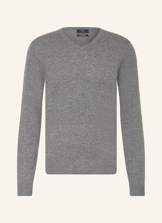 Strokesman's Strokesmans Cashmere-Pullover grau
