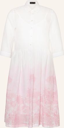 van Laack Van Laack Hemdblusenkleid Vl-Klarine-Brxl Mit 3/4-Arm weiss