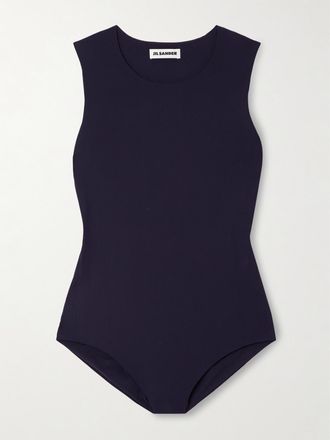 Jil Sander Body En Jersey Stretch - Bleu