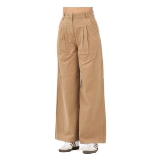 Tommy Jeans Femme, Pantalons, Brun, Taille: W26 Wide Pantalons