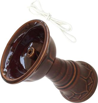 Angoily Kerzenst&auml;nder Keramik Kerosinlampe Windgesch&uuml;tzt mit Docht Mittelgro&szlig;e &Ouml;llampe f&uuml;r Innenr&auml;ume Tempel Dekoration und Notbeleuchtung