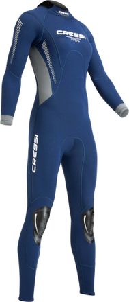 Cressi Fast 3 mm Lady (Blue/Grey) [4/L] Trockenanzug, Schwarz, M