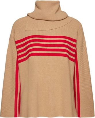 Elena Miro Damen, Strickwaren, Braun, XLGr&ouml;&szlig;e