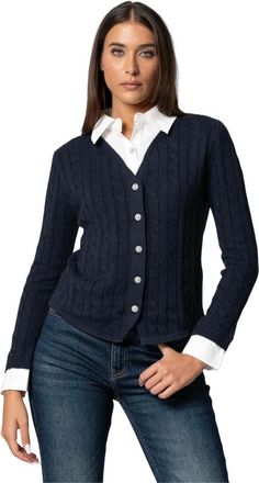 Kocca Femme, Pulls, Bleu, Taille: 36 FR Cardigan M/L
