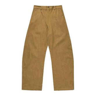 Munthe Wide Pantalons - Femme - Pantalons - Beige - Taille: 44 FR