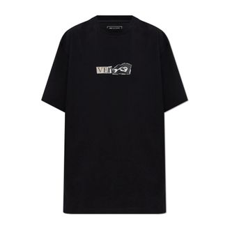 Yohji Yamamoto Homme, Tops, Noir, Taille: S GFX Short Sleeve Tee