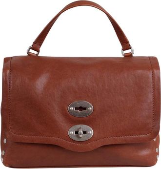 Zanellato Femme, Sacs, Brun, Taille: ONE Size Postina Small Top Handle Bag