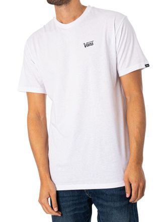 Vans Herren Mini-Script T-Shirt, wei&szlig;, XXL