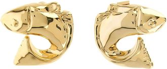 Jacquemus Femme, Accessoires, Jaune, Taille: ONE Size Boucles dOreilles Les Boucles Poisson