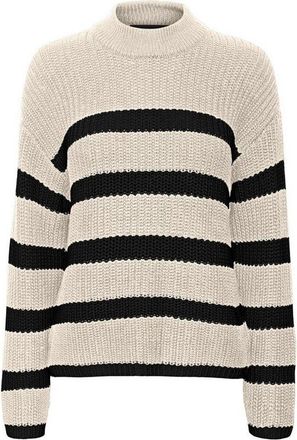 Vero Moda Strickpullover VMHILDA HIGHNECK mit Baumwolle
