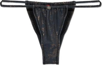 Diesel Femme, Maillots de bain, Bleu, Taille: 36 FR Jodie-Utlt Bikini Bottom