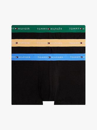 Tommy Hilfiger Lot de 3 boxers Signature à ceinture à motif