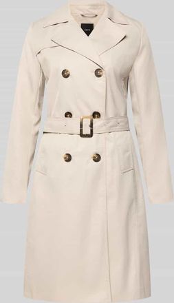 Zero Trenchcoat mit G&uuml;rtel und seitlichen Eingrifftaschen