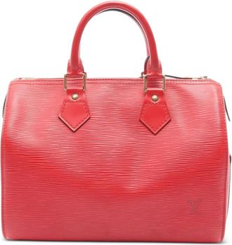 Louis Vuitton 1996 Speedy Handtasche 25cm - Rot