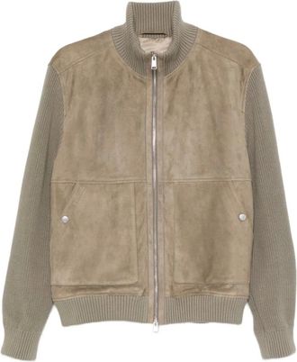 HUGO BOSS Homme, Vestes, Brun, Taille: S Maparo Leather Jacket