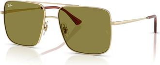 Ray-Ban unisex, Accessoires, Jaune, Taille: 56 MM Ari Lunettes de soleil