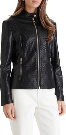 Guess Femme, Vestes, Noir, Taille: 40 FR Claudine Biker Jacket