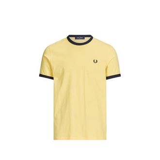 Fred Perry T-shirt &agrave; col rond en coton