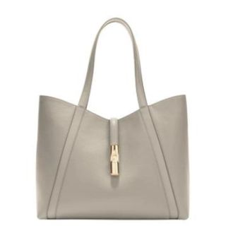 Furla Femme, Sacs, Beige, Taille: ONE Size Goccia Tote L