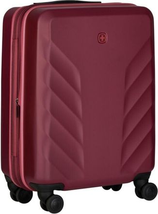 Wenger Motion Carry-On Hartschalenkoffer, Handgep&auml;ck, Trolley, 36 (43) l, Sicherheitsschloss, Damen Herren, Reisen Urlaub, Rot, 612548