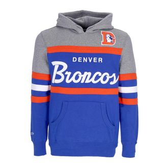 Mitchell & Ness Denver Broncos NFL Headcoach Hoodie - - Sweatshirts & Hoodies - Herren - Mehrfarbig - S