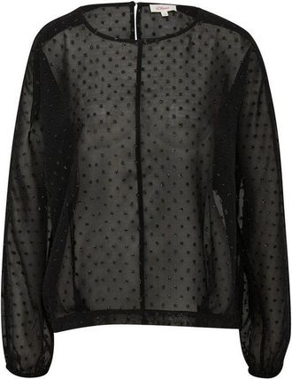 s.Oliver Langarmbluse Bluse Chiffonbluse mit Fledermaus&auml;rmeln