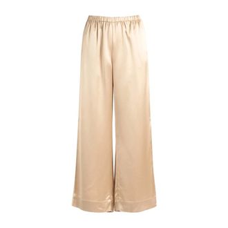By Malene Birger Femme, Pantalons, Beige, Taille: 40 FR Cabello Wide Pantalons