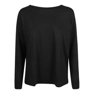 Majestic Filatures T-shirts et Polos Noirs en Lyocell Coton - Femme - Tops - Noir - Taille: 38 FR