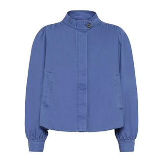 Soaked In Luxury Leichte Jacken - - Jackets - Damen - Blau - XL