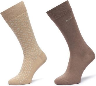 HUGO BOSS Lange Socken 50515141 Braun